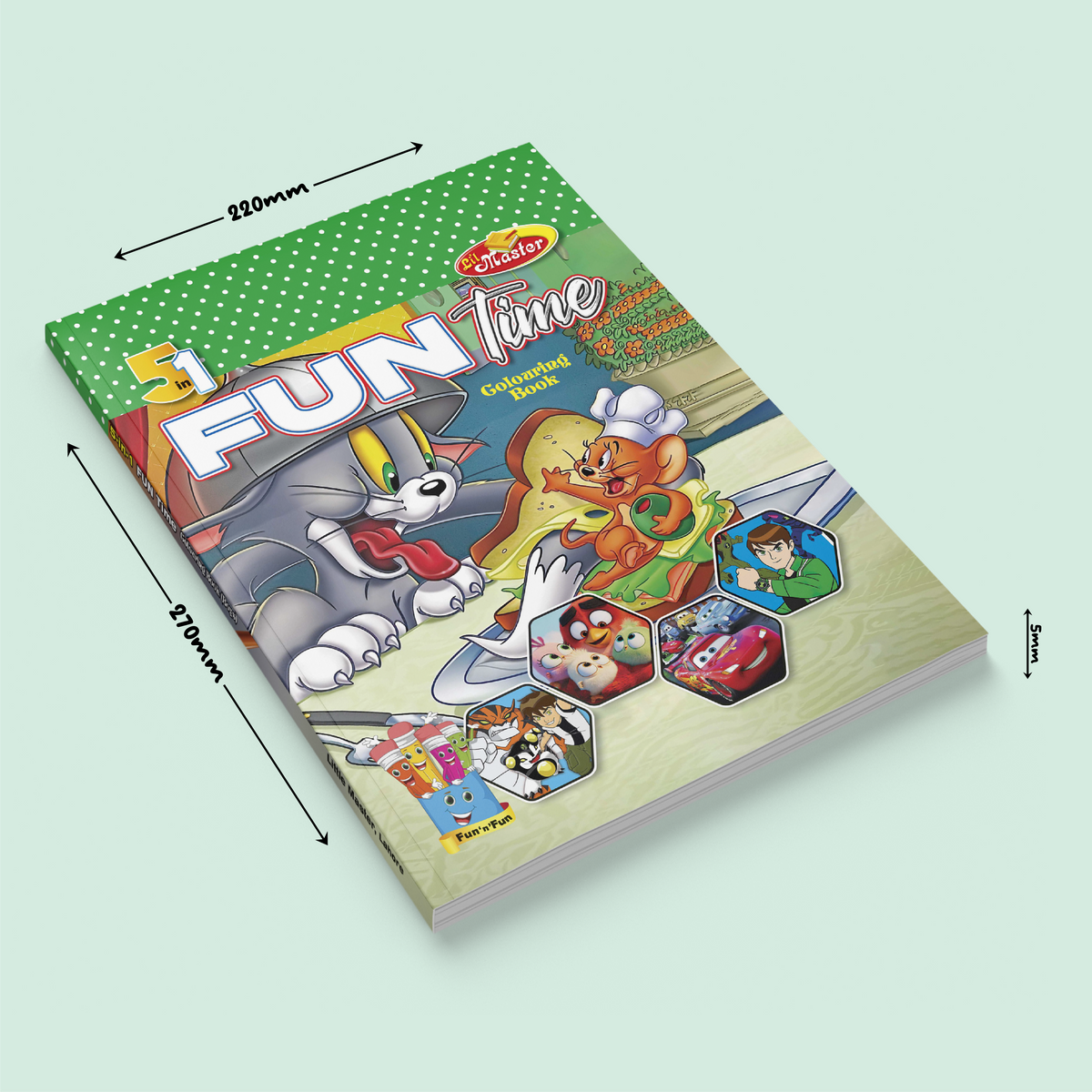 5 in 1 Fun Time Book 2 – Little Master