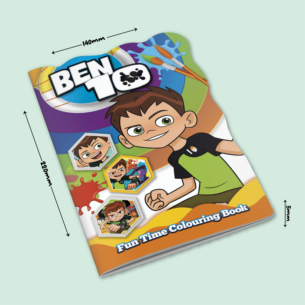 Fun Time Coloring | Ben 10 – Little Master