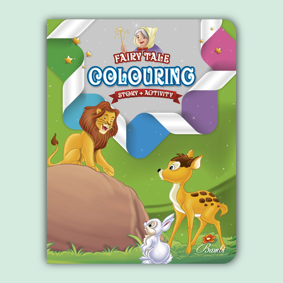 Fairy Tale Story & Activity Coloring Book | Bambi – Little Master