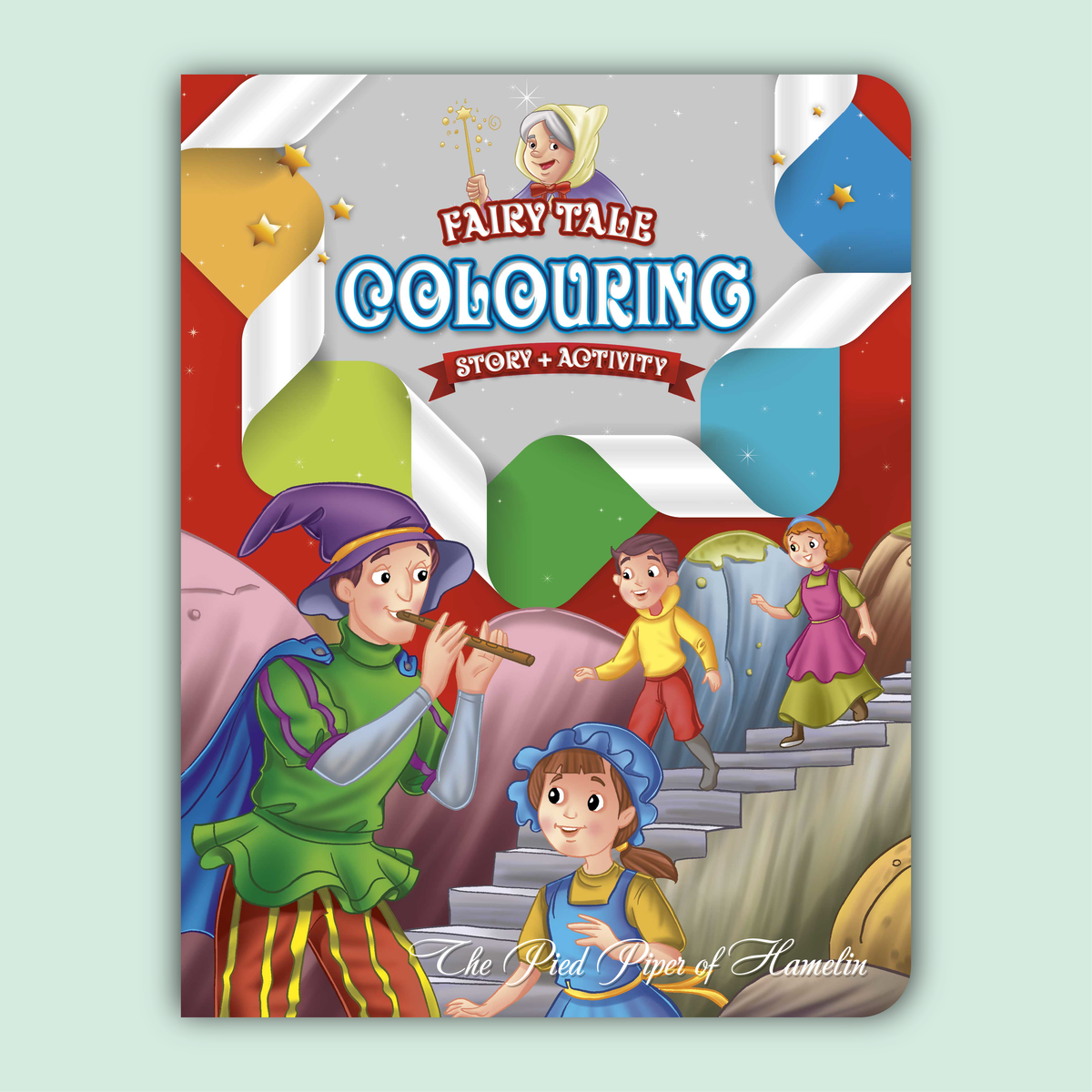 Fairy Tale Story & Activity Coloring Book | The Pied Piper of Hamelin ...