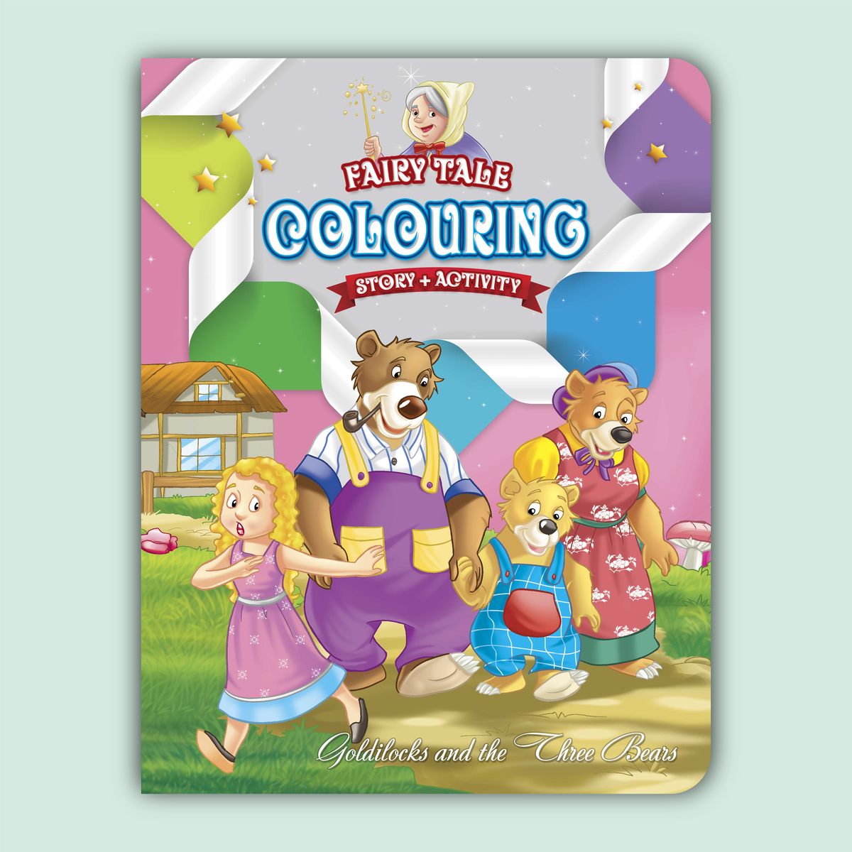 Fairy Tale Story & Activity Coloring Book | Goldilocks and Three Bears ...
