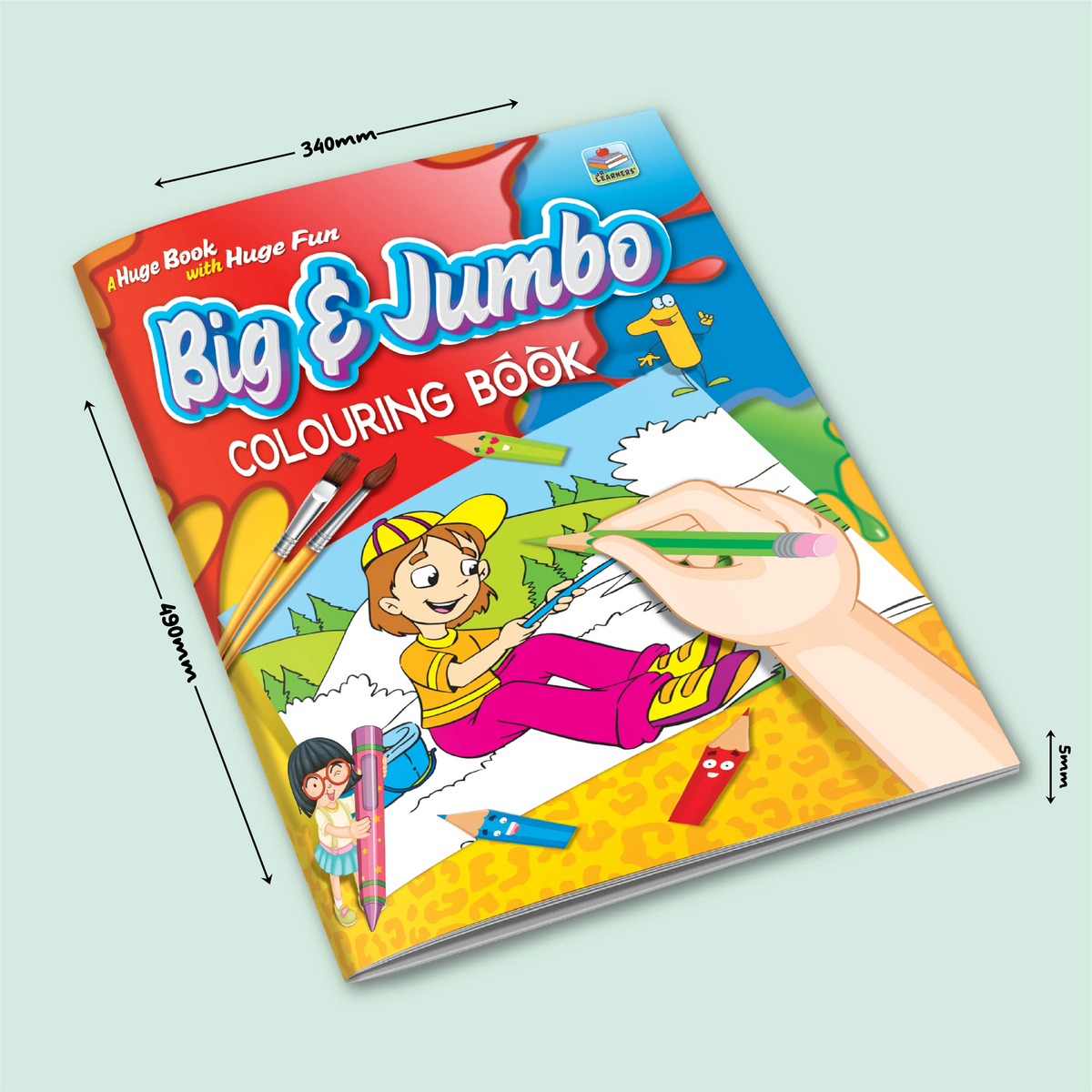 Big & Jumbo Coloring | Book 1 – Little Master