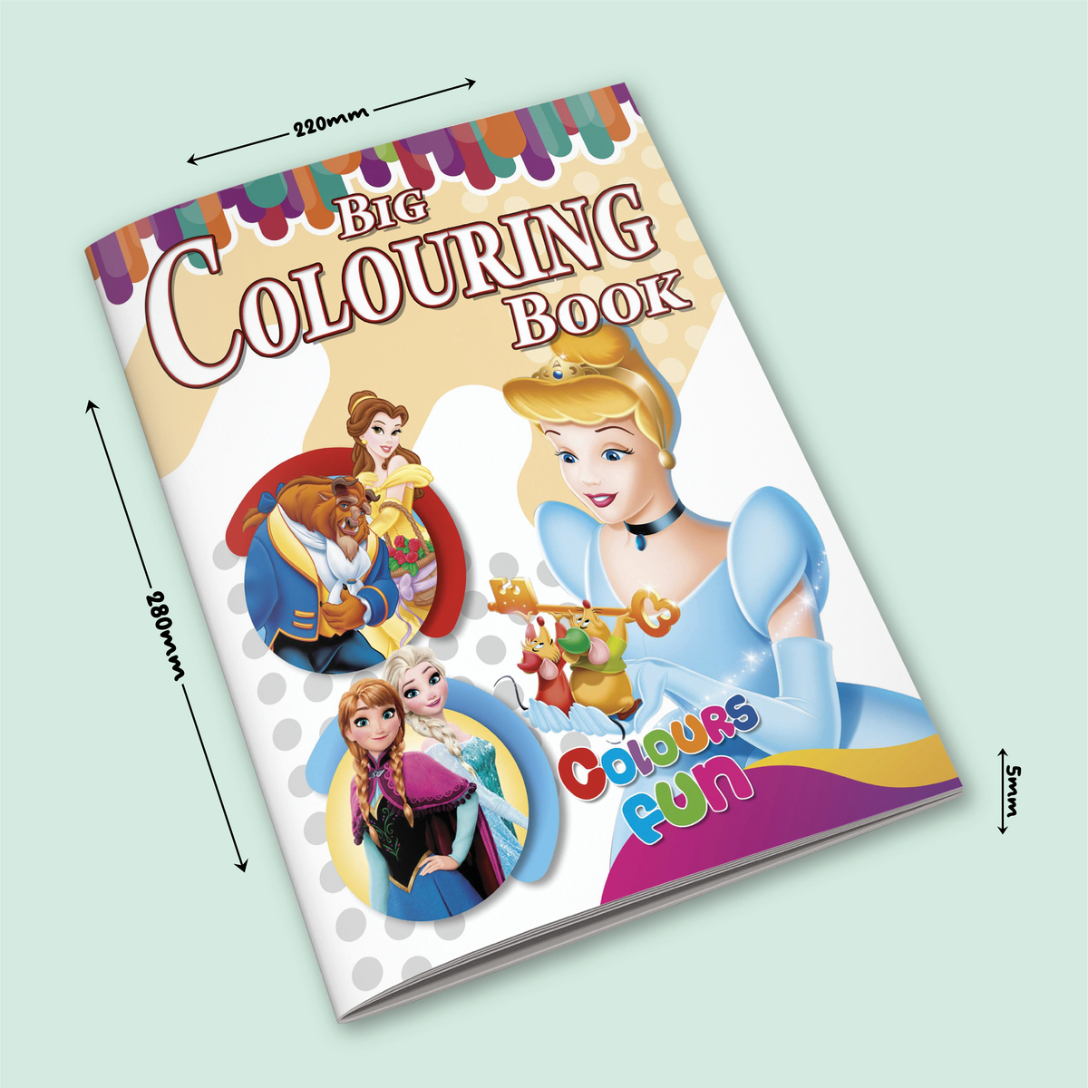 Big Coloring 3 in One Book 4 – Little Master