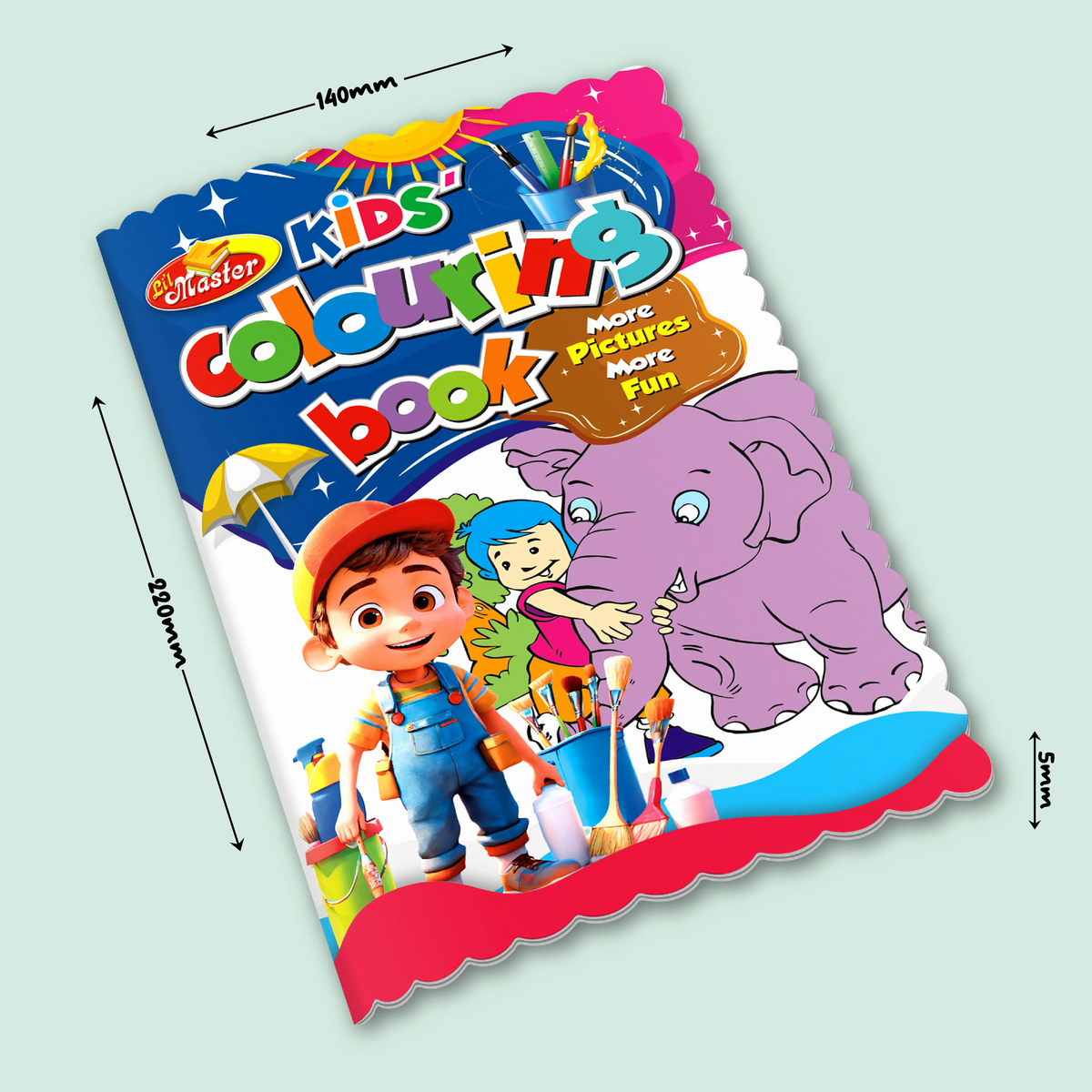 Kids Coloring | Book 16 – Little Master